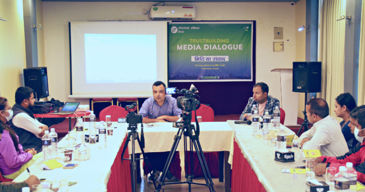 Initiatives of Change Nepal's Media Dialogue